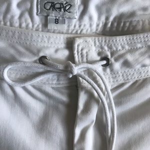 Cache | Pants & Jumpsuits | Cache White Pants Size 8 Cotton | Poshmark